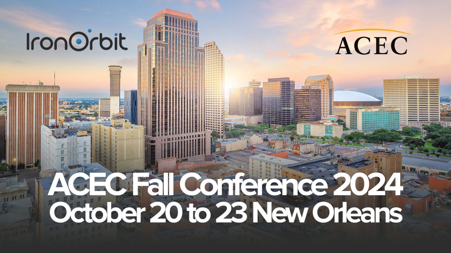 IronOrbit Brings Cloud Solutions to ACEC Fall Conference 2024 - IronOrbit